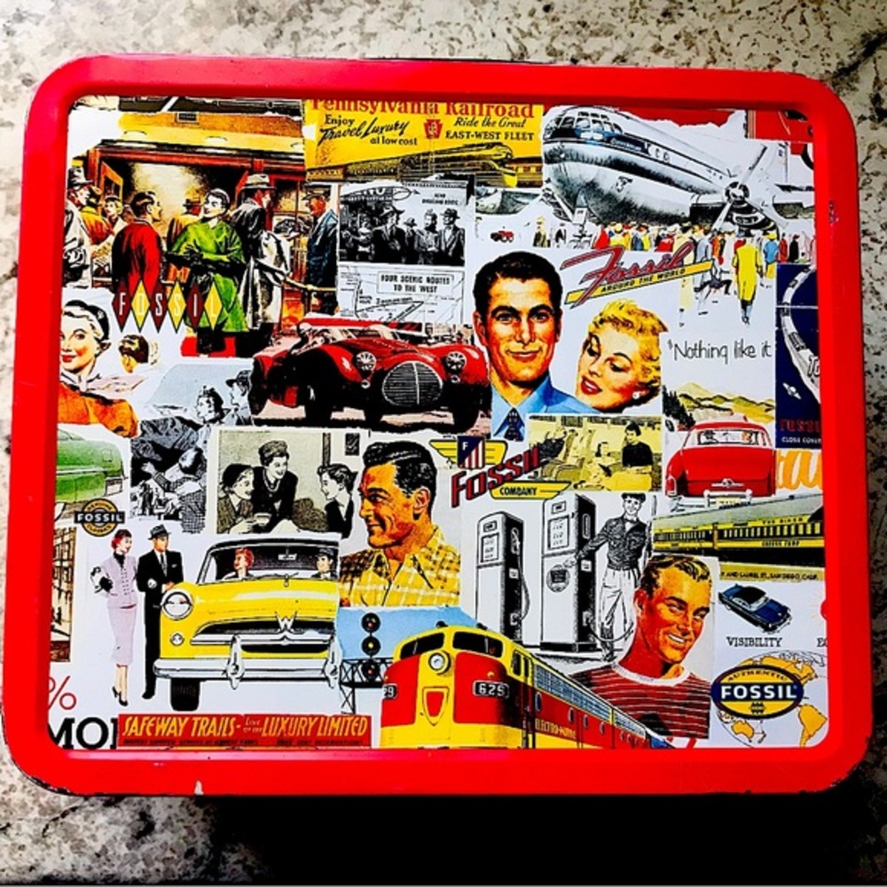 1991 Rare Fossil Lunch Box - Gem